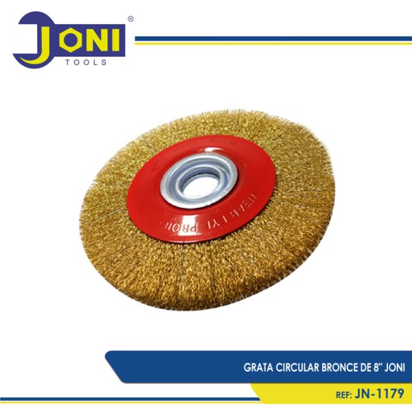 GRATA CIRCULAR BRONCE DE 8 PULG – Importadora Ferremax